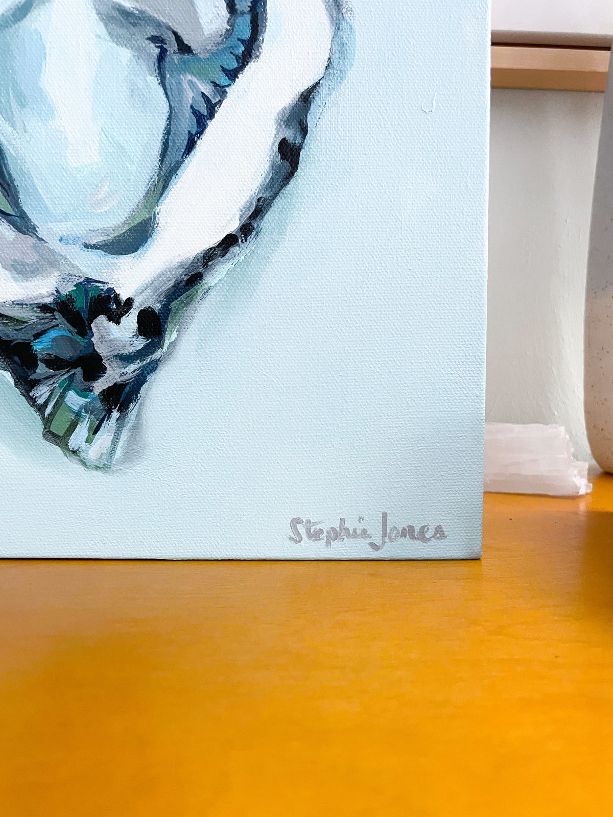 Vast Serene Blue, Original Painting | Stephie Jones Art